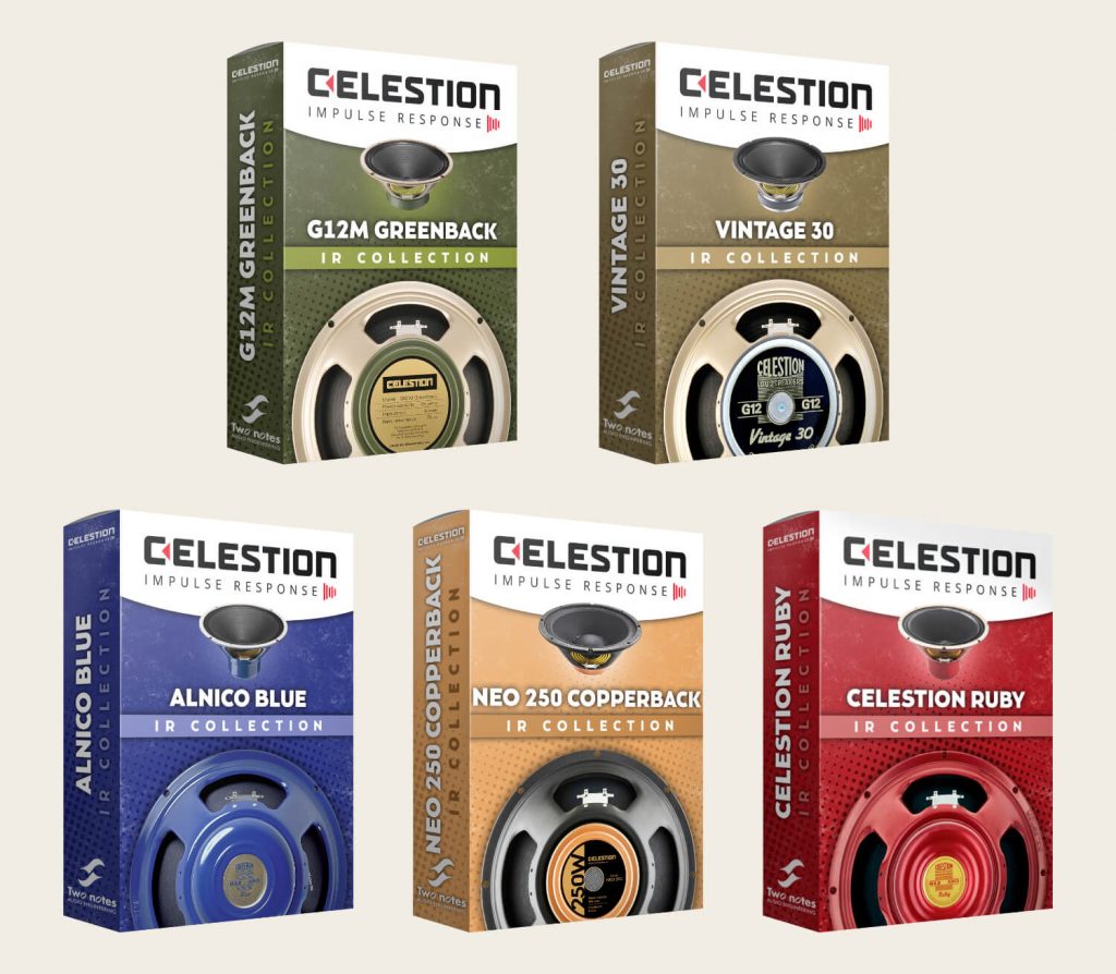 Celestion Speaker Complete Pack - DynIR Bundle - Two notes
