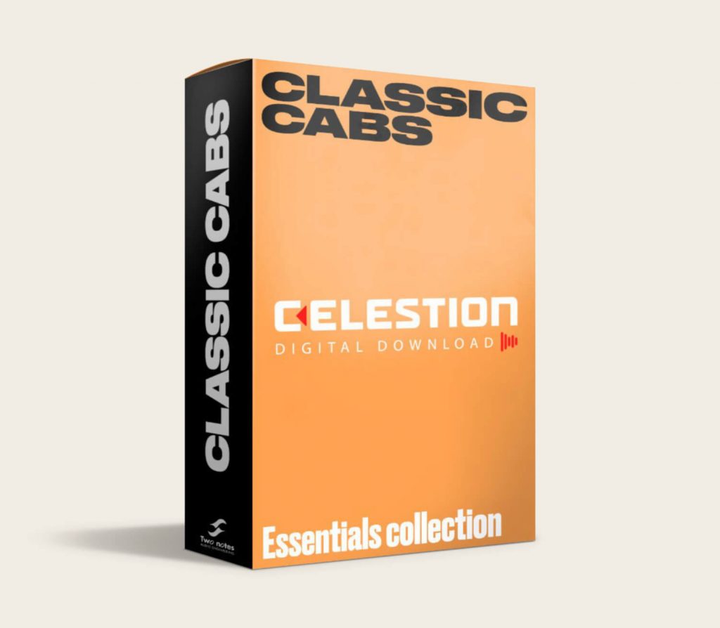 Celestion®: Vox® V412BN G12M Greenback Dynamic IR Cabinet - Two notes