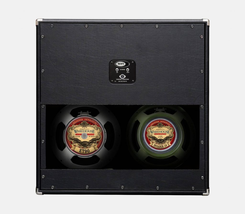 Revv 4x12 Open Back V1 Dynamic IR Cabinet - Two notes