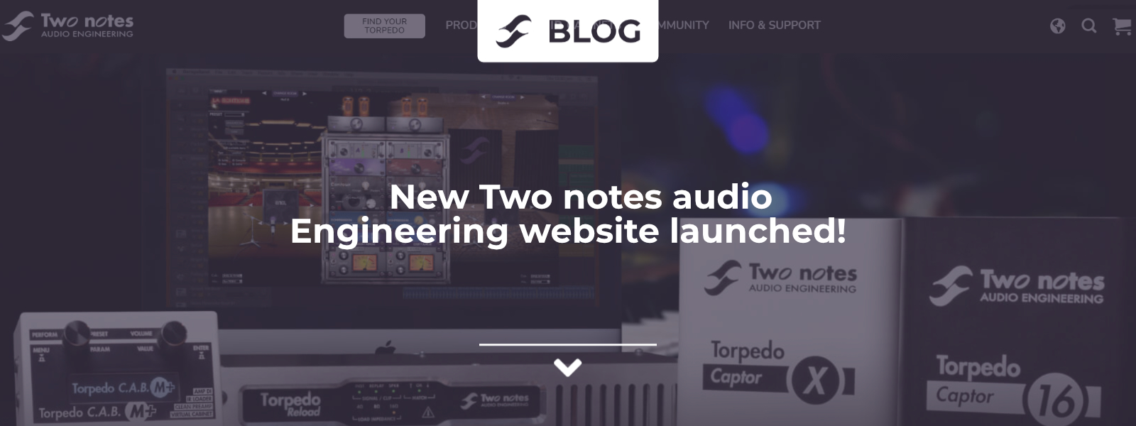 New Two notes Audio Engineering Website! - Two notes