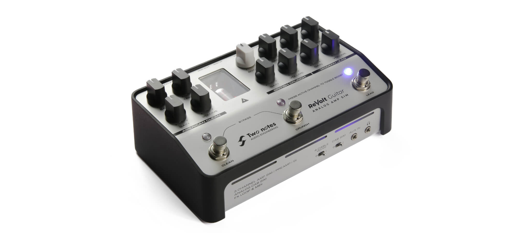 ReVolt Guitar - Analog Guitar Amp Sim - Two notes