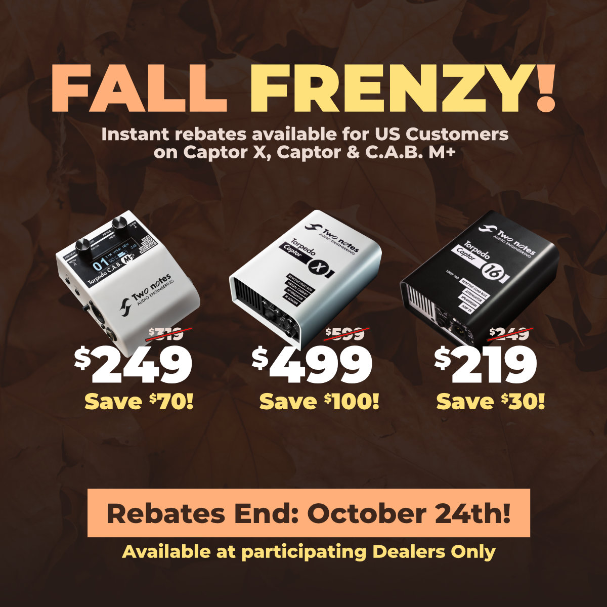 Two notes Audio | Torpedo Series, DynIR Cabinets, Tube Preamps