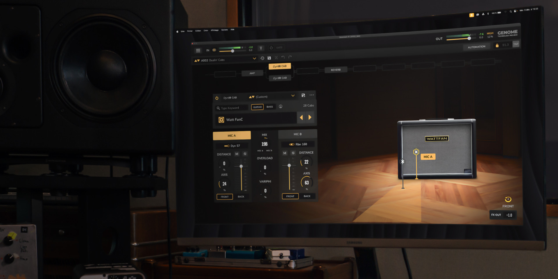 GENOME - Tranche de console adaptative propulsée par les moteurs propriétaires CODEX, TSM ...